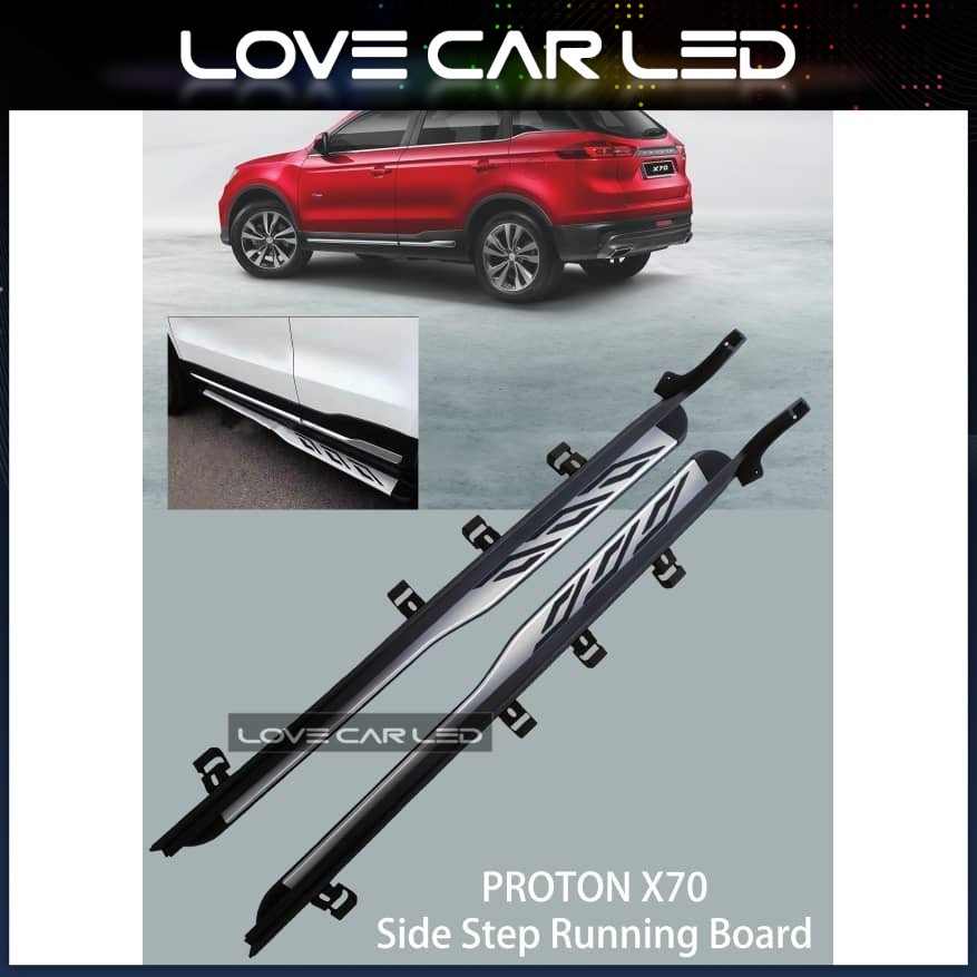 Proton X70 SUV RUNNING BOARD SIDE STEP NERF | Shopee Malaysia