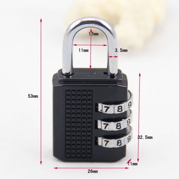 Anti-theft Number Suitcase Padlock / Anti-Theft Padlock / Stainless ...