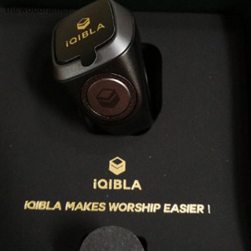 thewoodfamer Smart Tasbih Tally Counter Ring for Muslims Zikr Digital ...