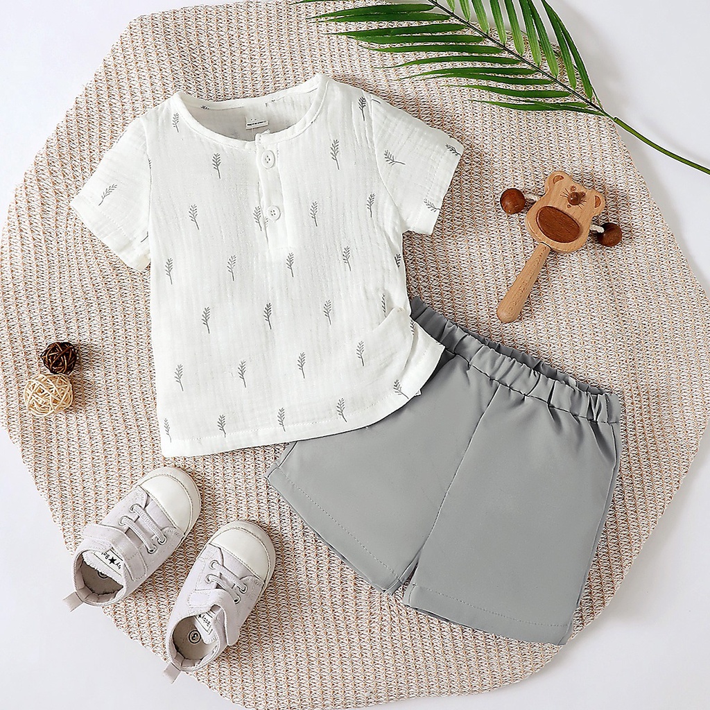 Baju Budak Lelaki 1-3 Years Cool Baju Baby Boy Clothing Set Fashion ...