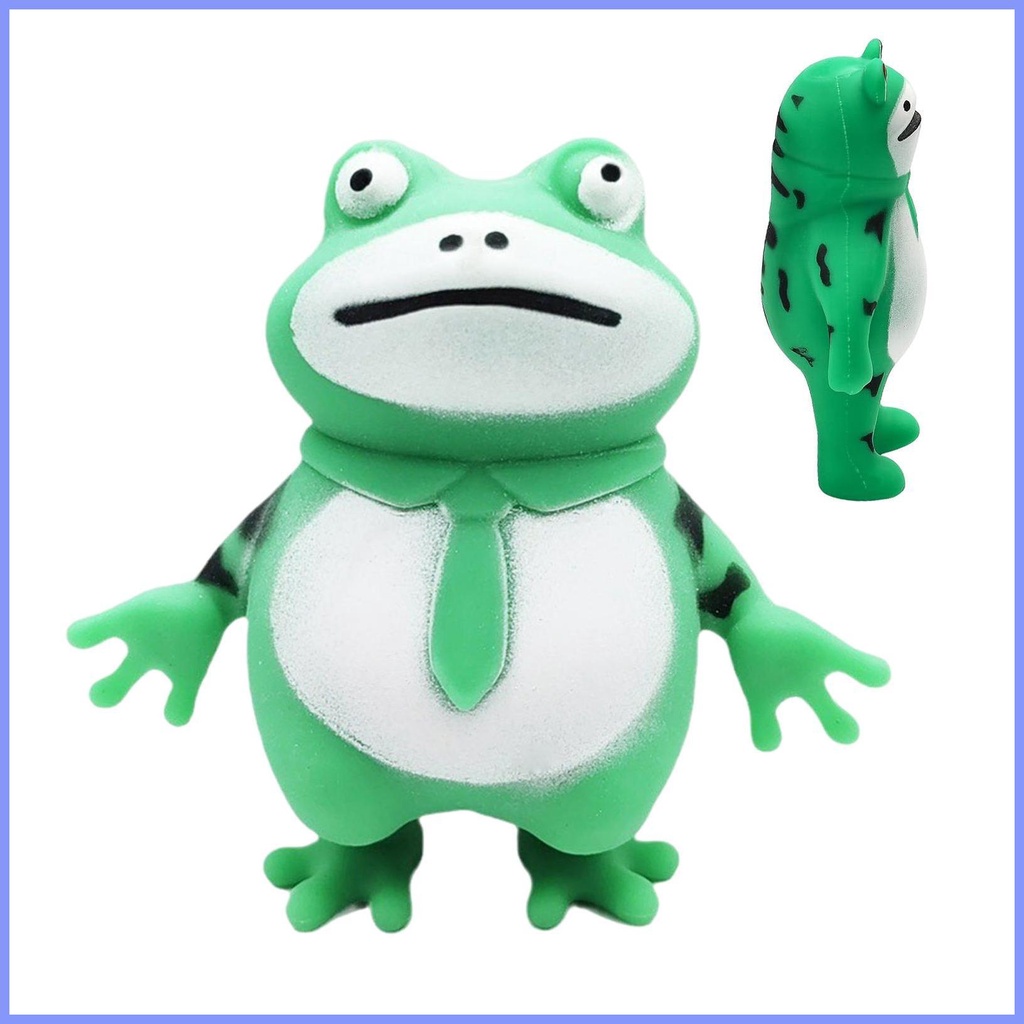Squeeze Frog Toy Animal Figure Toys Squeeze Toys Toad Toy for Kids Soft ...