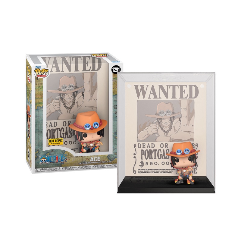 Funko Pop! One Piece Wanted Ace Pop Poster Hot Topic Exclusive | Shopee ...