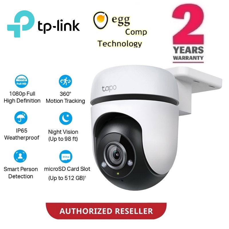 TP-Link Tapo C510W 2K CCTV Pan Tilt AI Outdoor Home WiFi Network Security Camera | Shopee Malaysia