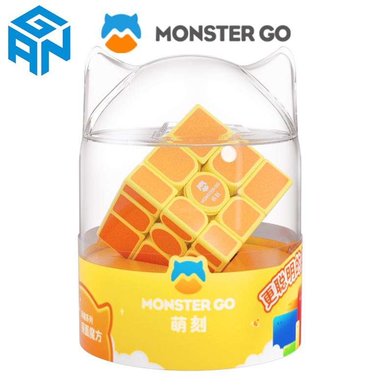 GAN Monster Go Magnetic 2 × 2 3x3 Rubiks Cube Magic Speed Puzzle ...