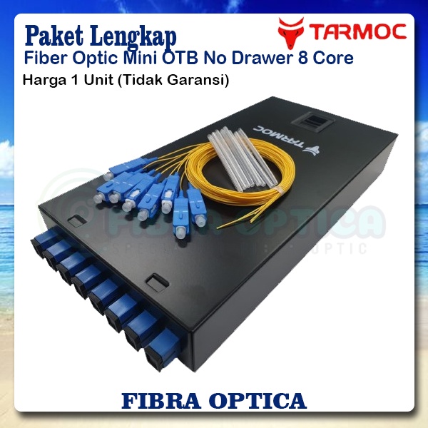 Tarmoc Fiber Optic mini OTB 8 Core SC|Complete 8C Iron FO Rosette ...