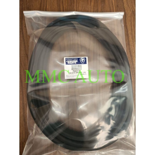 *ORIGINAL PROTON WAJA REAR BONNET TRUNK LID BOOT RUBBER / BELAKANG ...