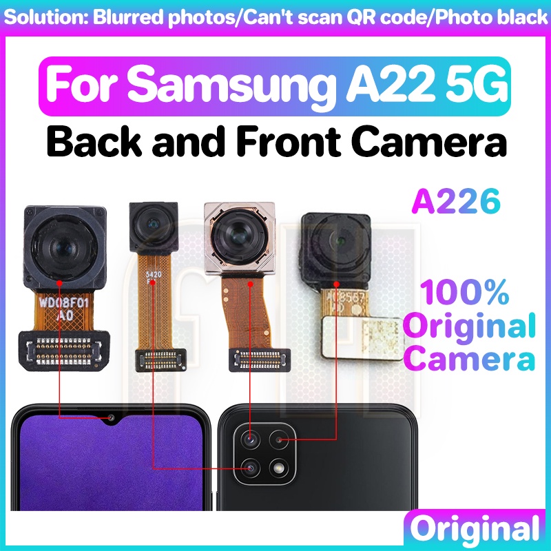 Front Back Camera For Samsung Galaxy A22 5G A226 A225G Ultra Wide Back ...
