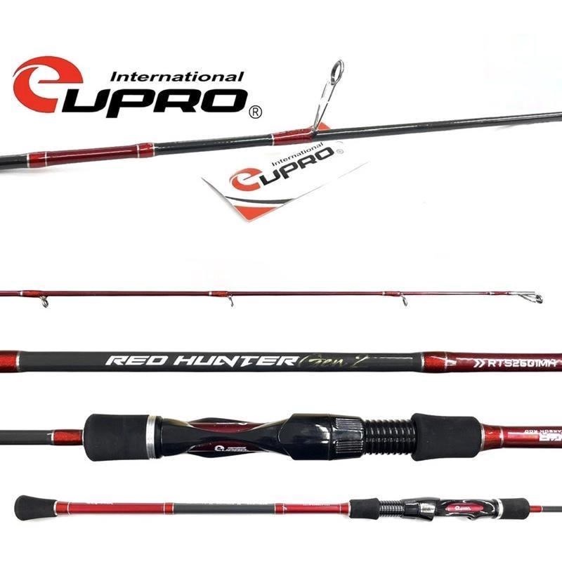 Original EUPRO Red Hunter Gen 2 Spinning Jigging Rod | Shopee Malaysia