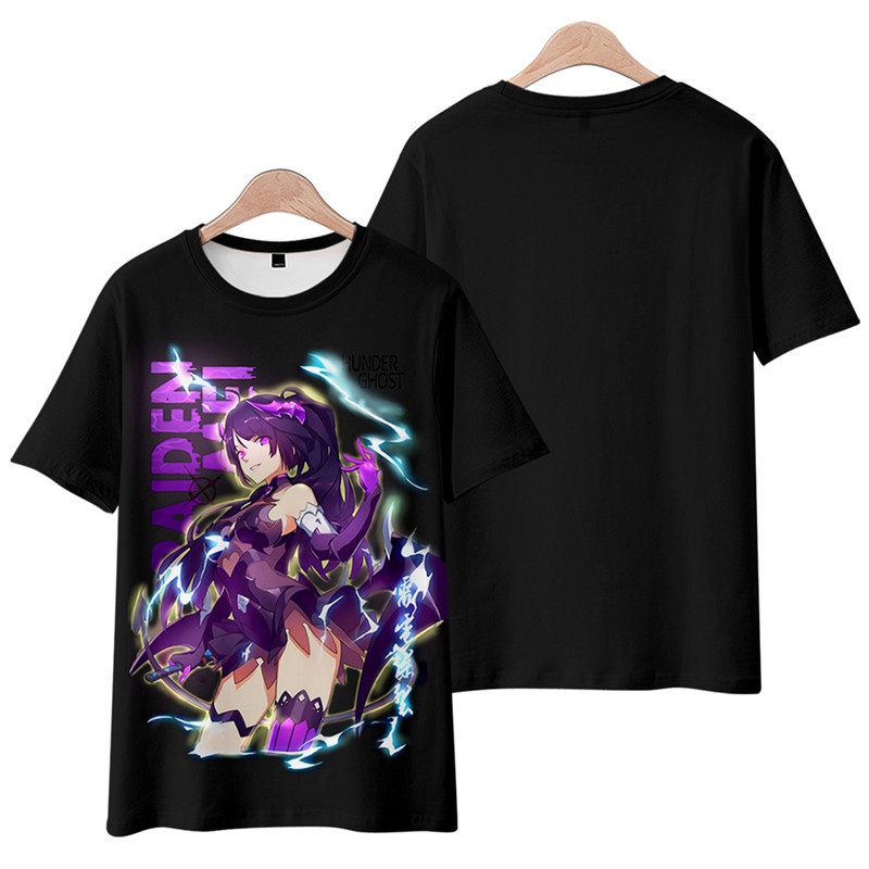 2022 New Anime Honkai Impact 3 Raiden Mei T Shirt Japanese Anime Men's ...