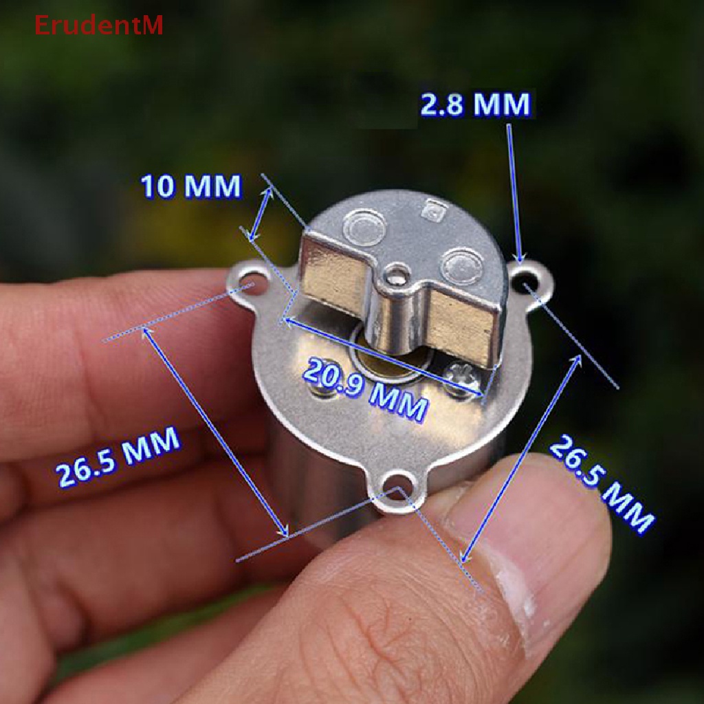 [ErudentM] RC-320 Vibration Motor with Vibrag Wheel DC 6V-9V Vibrator ...