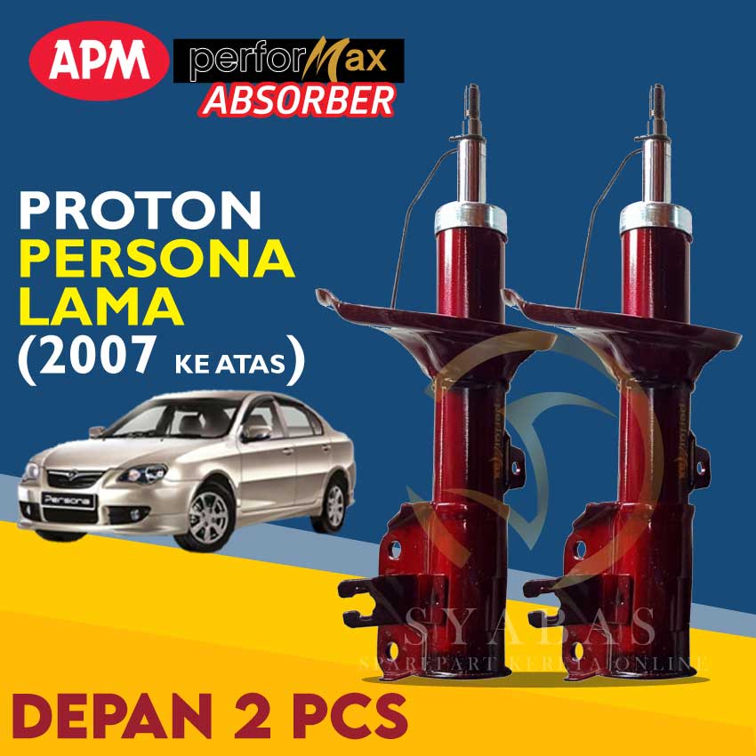 APM PERFORMAX ABSORBER PROTON PERSONA FIRST MODEL 2007 FRONT / REAR ...
