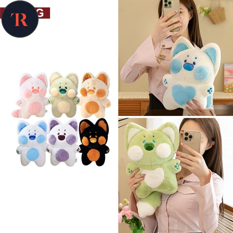 TR- Cute Dudu Cat Plush Toy Cat Stuffed Plushie Soft Toy Bear Baby Kid ...