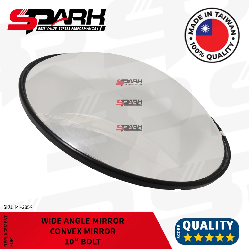 10" Wide Angle Mirror Convex Round Mirror Back View Mirror for Truck ...