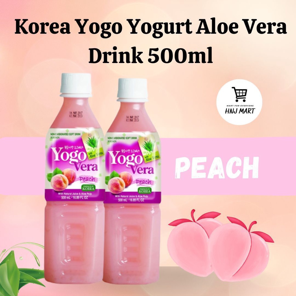 Korea Yogo Yogurt Aloe Vera Drink 500ml Yogurt Drink Aloe Vera Drink ...