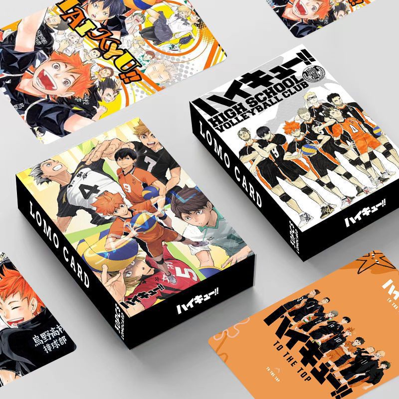 Haikyuu!! Photocard High School Lomo Card Double-sided Color Printing ...