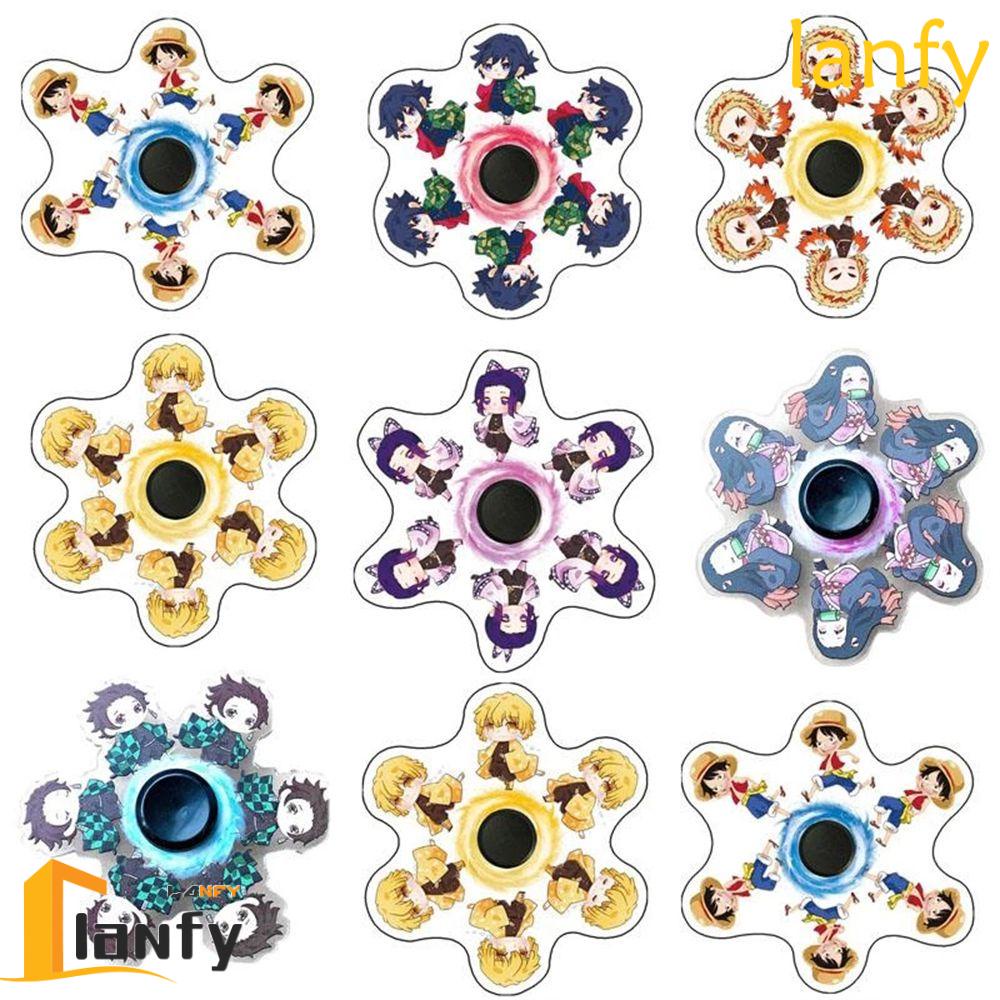 LANFY Demon Slayer Spinning Top Luffy Running Fidget Fidget Spinner ...