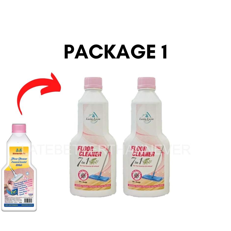 Licin Licin 7IN1 Floor cleaner (cleaning product )100% authentic alat ...