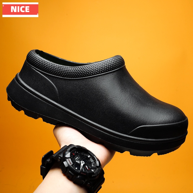 New Style Men Women Anti-Slip Chef Shoes Waterproof Hotel Kitchen Work ...