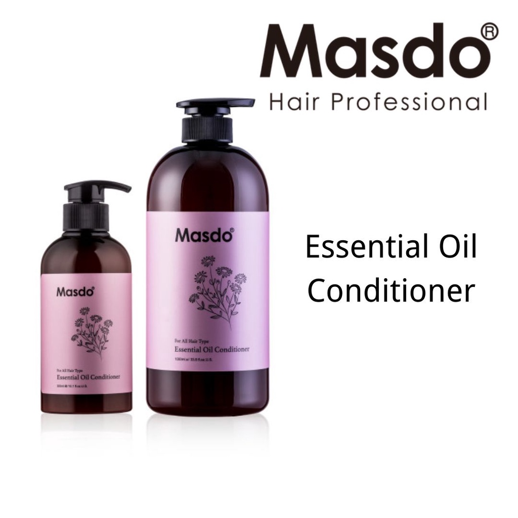Masdo®Essential Oil Conditioner Suit for all hair type 300ml / 1000ml ...