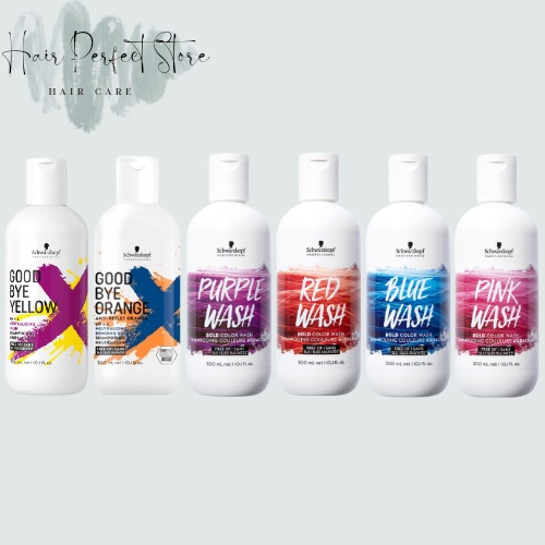 Schwarzkopf Bold Color Wash Shampoo - 300ml ( Goodbye Yellow/Goodbye ...