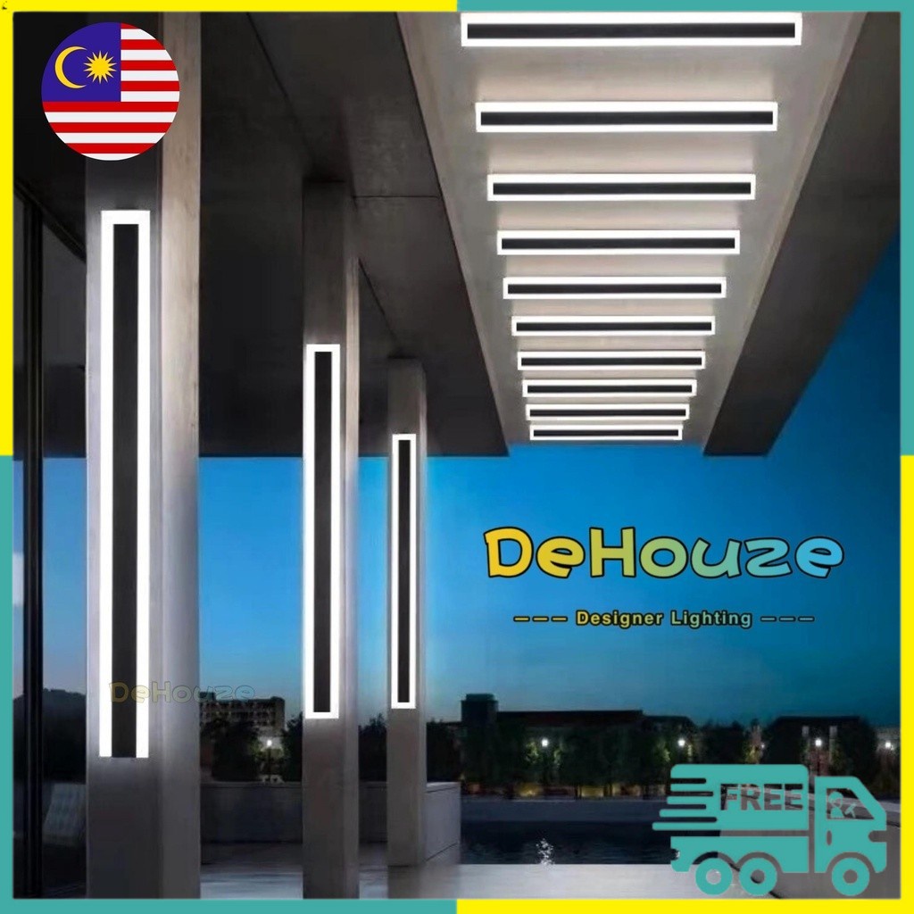 DeHouze Outdoor LED Strip Wall Light Weatherproof IP65 Home Decor ...