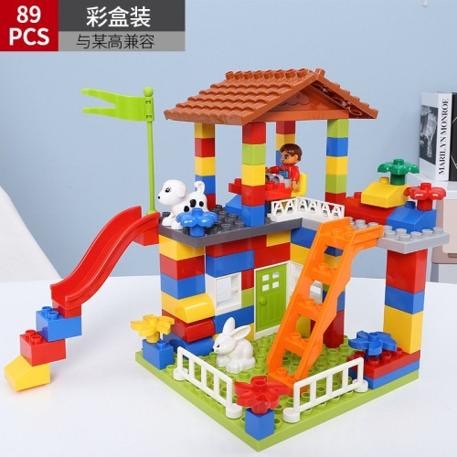 Lego City Castle Lego House Toys Brick Castle Slide Blocks Building ...