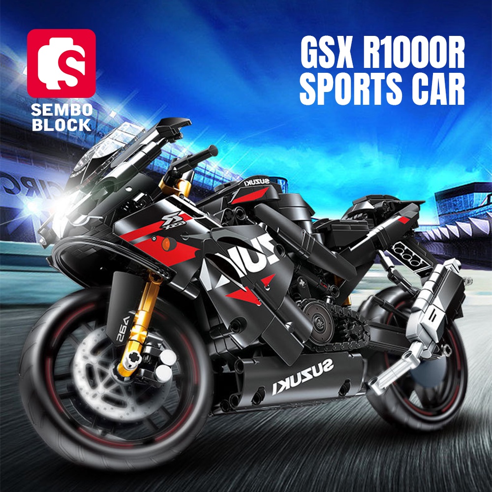 Sembo Block 705031 Technique Sports Racing Motorcycle Vehicle Series ...