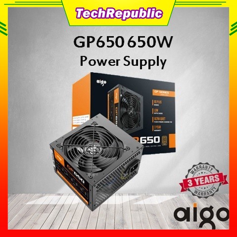 AIGO GP650 650W Power Supply | Shopee Malaysia
