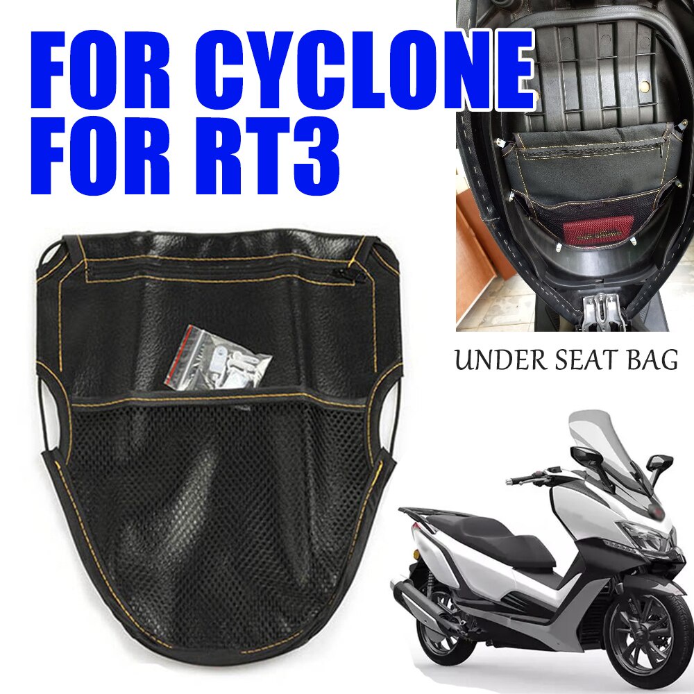 FOR Cyclone RT3 RT 3 Motorcycle Accessories Seat Bag Seat Under Storage ...