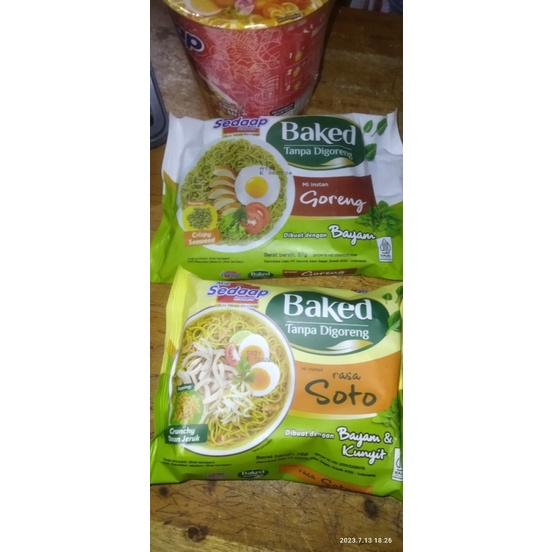 Mie sedaap baked instant noodles all variants 1 piece | Shopee Malaysia