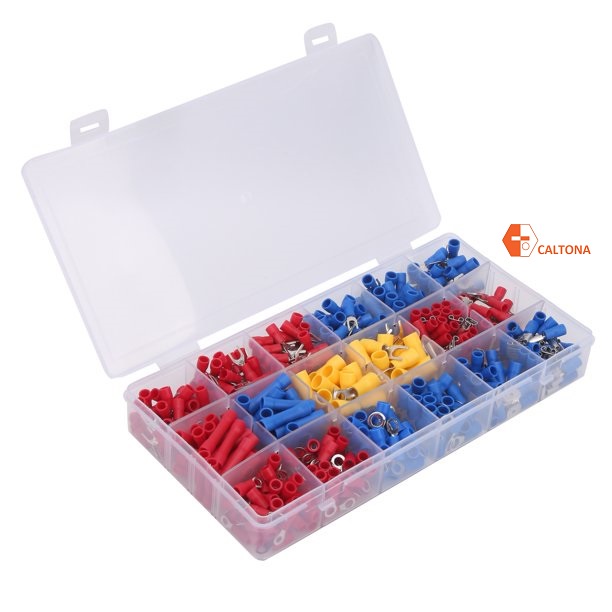 18in 1 Terminals Connector Assorted Insulated Electrical Wire Cable ...