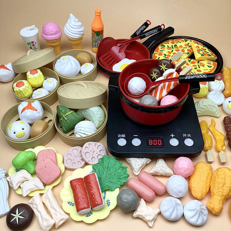 Cooking toys cooking set family children cooking simulation food pot ...