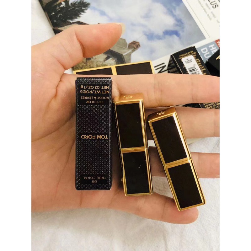 Tom Ford TF Black Tube Lipstick Sample1g 03# 09# Beauty Makeup 汤姆福特 tf ...
