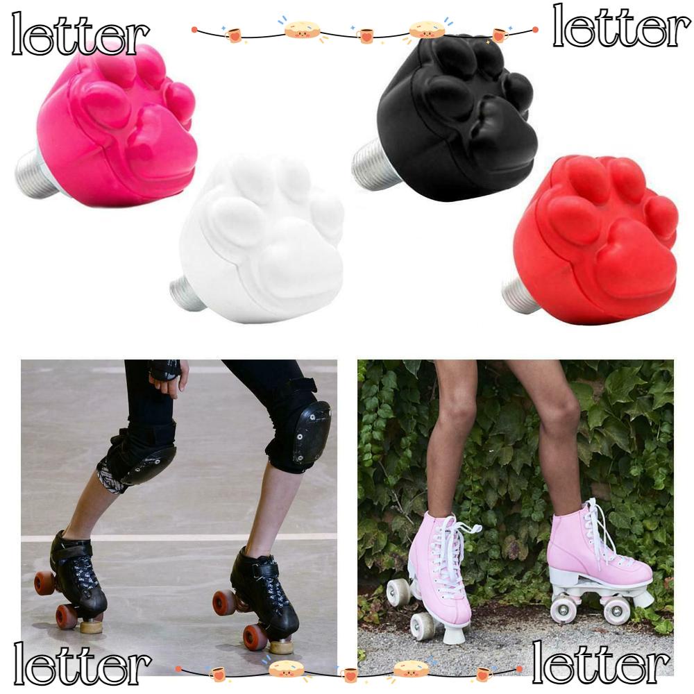 LETTER Skates Toe Stopper Hot Quad Skate Toe Stops With Bolts | Shopee ...