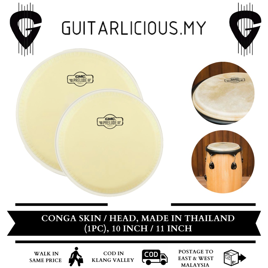 CMC Conga Skin / Head , Made in Thailand (1pc) - 10 / 11 inch | Shopee ...