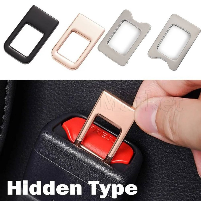 Car Safety Seat Belt Lock Buckle Head Clip / Hidden Car Seat Belt ...