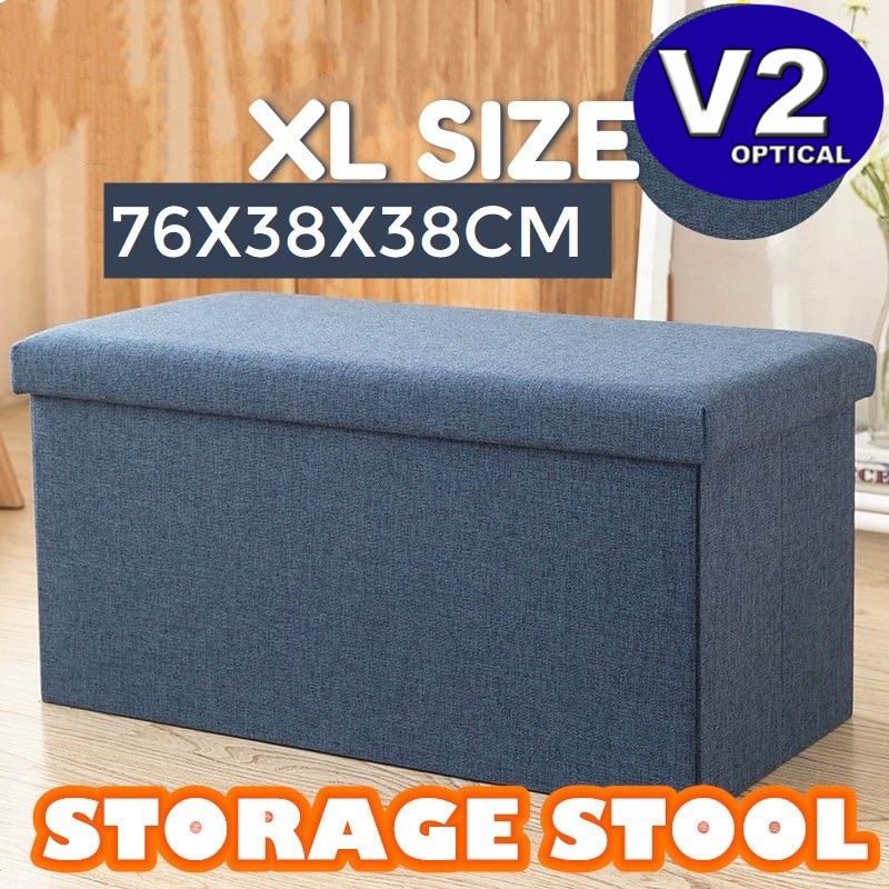 (1 PCS) XL SIZE Multifunction Folding Fabric Furniture Chair Stool ...