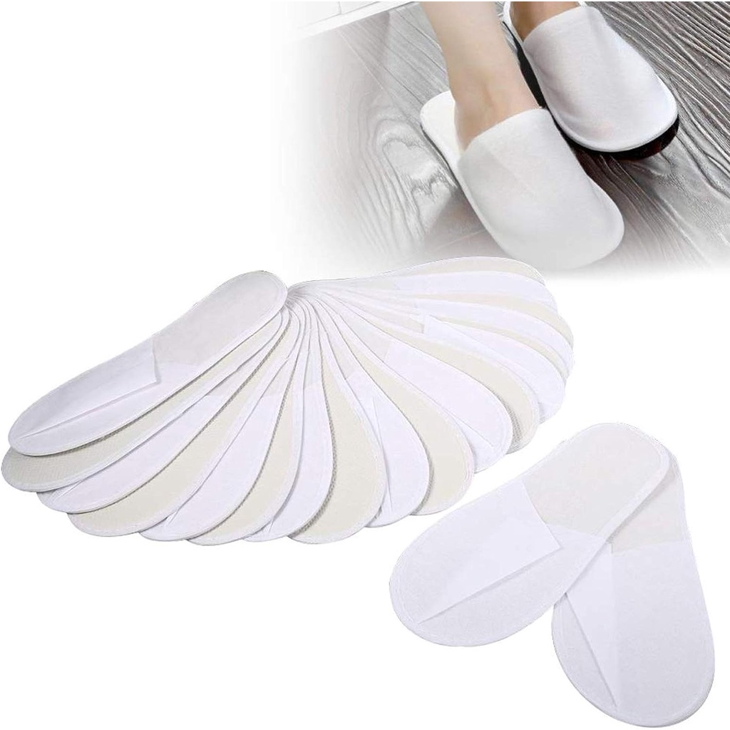 10 Pair Disposable Slipper Travel Hotel Guesthouse Beauty Spa Massage ...