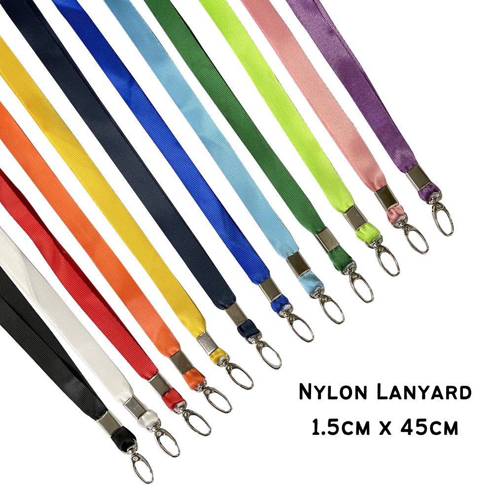 Nylon Lanyard - 15mm / 100pcs | Shopee Malaysia