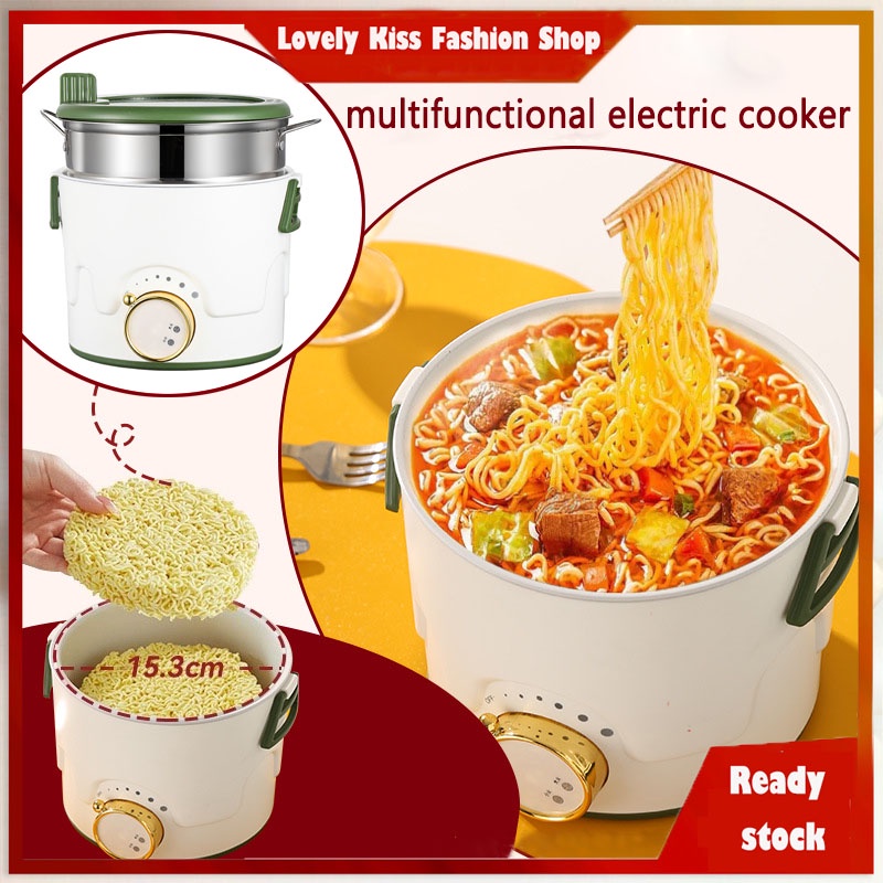 Electric Cooking Pot Multi-functional Mini Dormitory Student Cooking ...