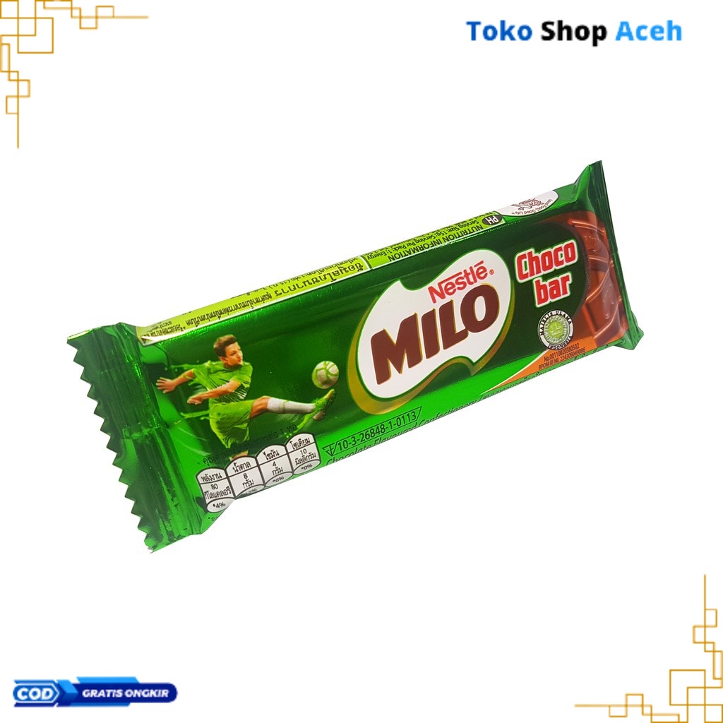 {SA} Milo Choco Bar Chocolate Bar Milo - Net 15 grams (SZY) | Shopee ...