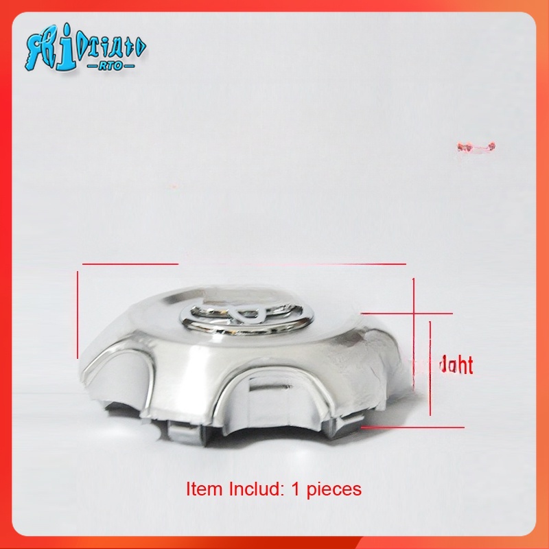 RTO JC| 1Pieces Chrome Alloy Wheel Center Hub Cap Hubcaps Caps Cover ...