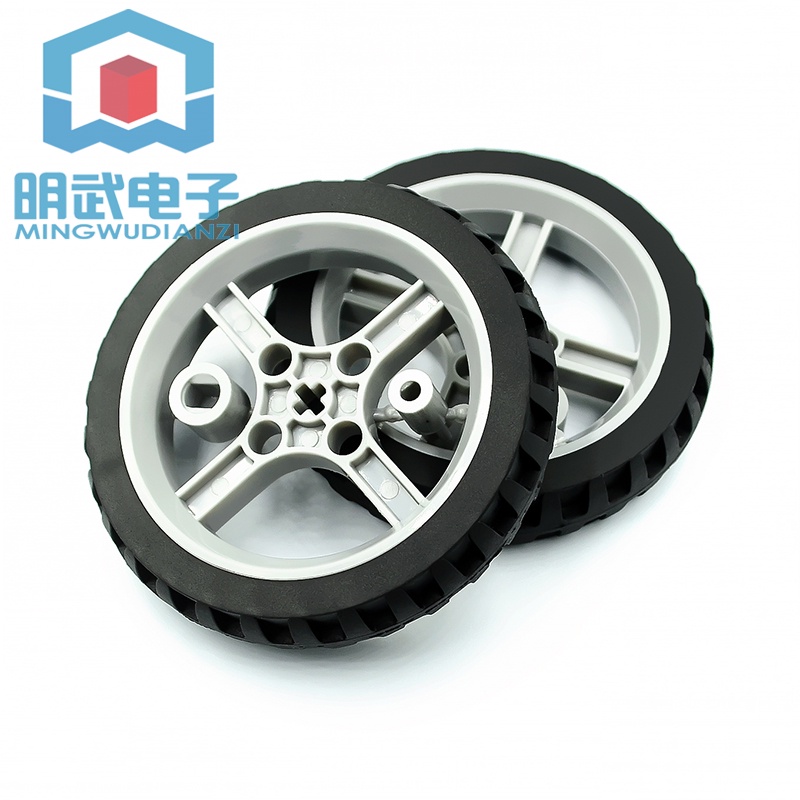 6514 TT motor free wheel cross axle robot intelligent trolley narrow ...