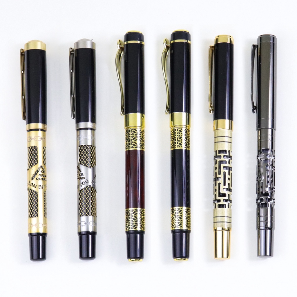 Retro Pen Metal Signature Pen Ink Pen Fine Nib Calligraphy Pen High-end ...