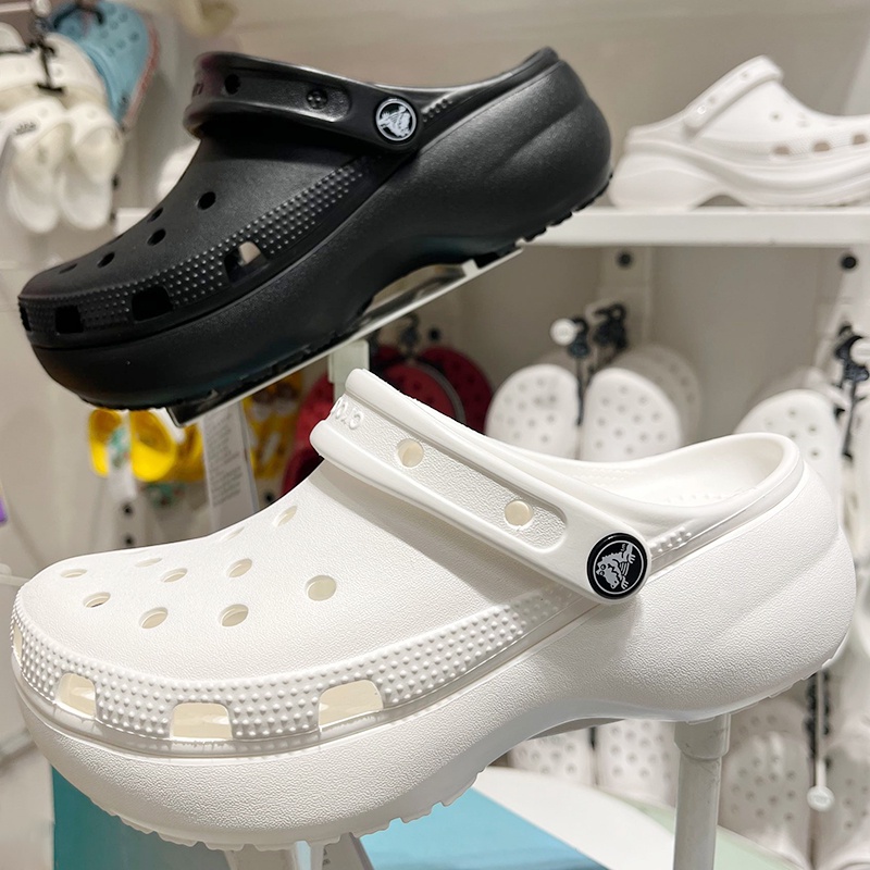 WOMEN shoes CLASSIC PLATFORM CLOG Beach Shoes Thick-Soled Soft Like ...