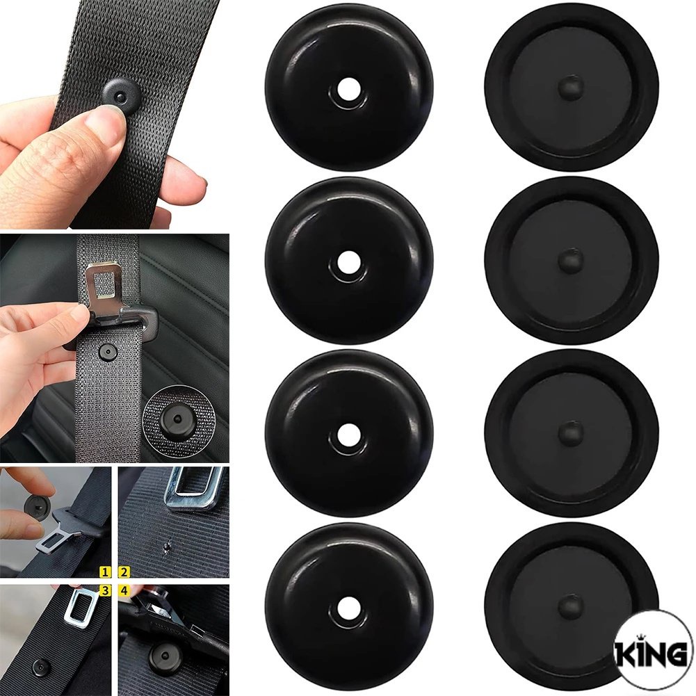 KI Automobile Safety Belt Spacing Limiter Plastic Anti-Skid Button ...
