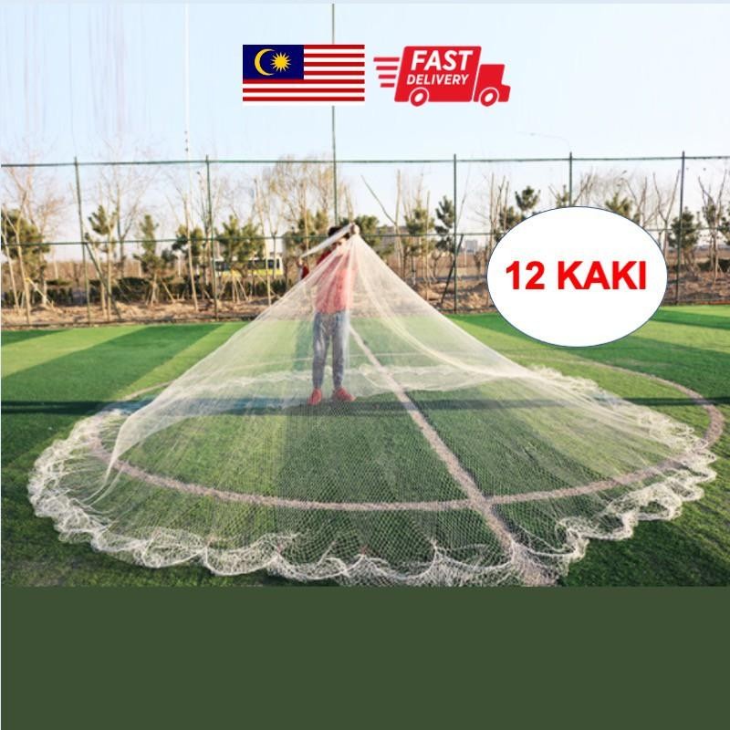 [ READY STOCK MALAYSIA ] Jaring Jala Tangkap Ikan Udang Jala Besar 12 ...
