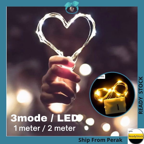 AIDA Crown Fairy LED Light 3mode Gift Box Bouquet Present Birthday Cake ...