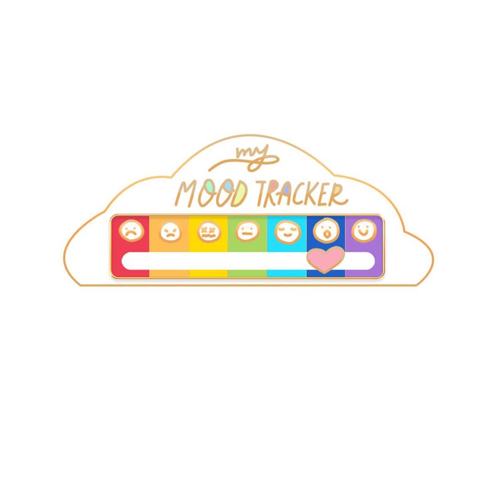 Creative Social Mood Battery Enamel Pin My Social Mood Brooch Badges ...