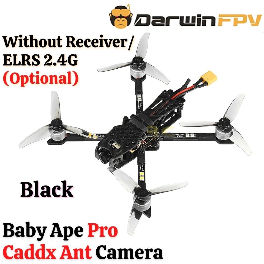 DarwinFPV Baby Ape/Pro 142mm 2-3S 3 Inch FPV Racing Drone With Darwin ...